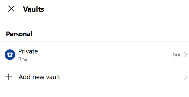 Understanding vaults in Enpass Business